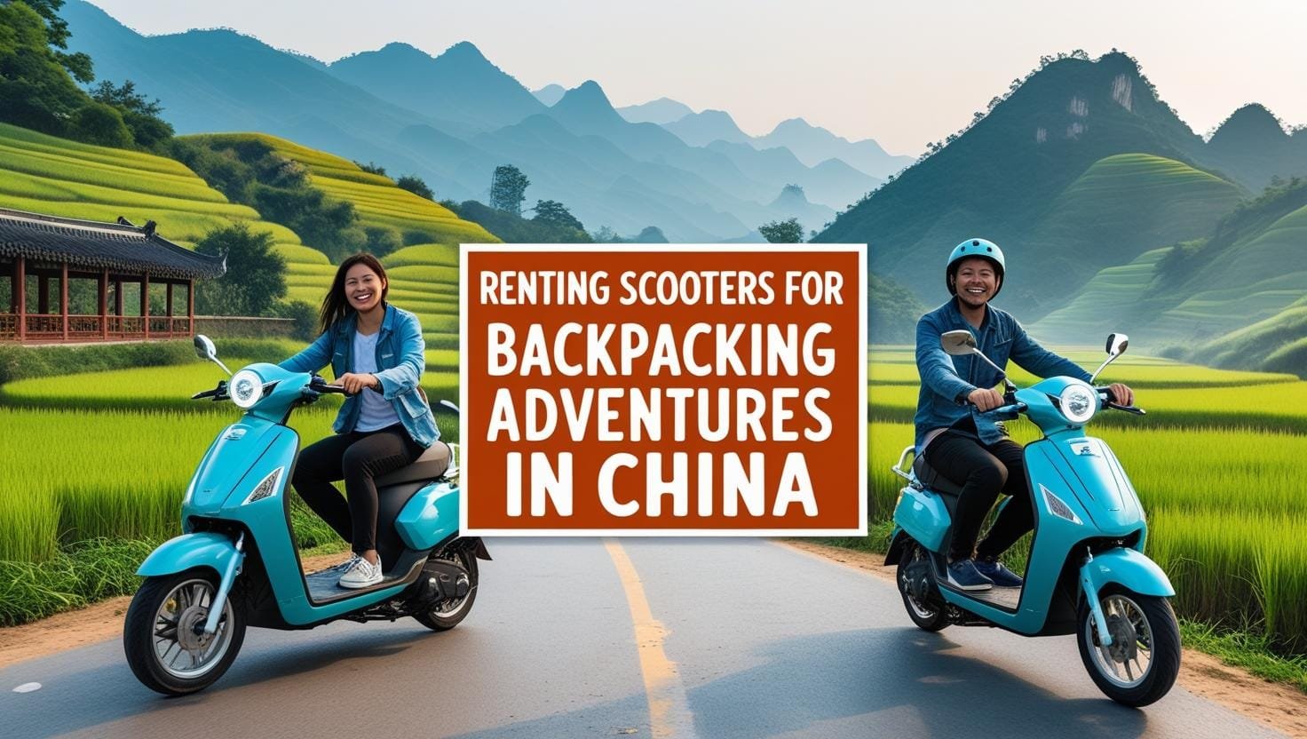 JUSHA | Renting Scooters for Backpacking Adventures in China